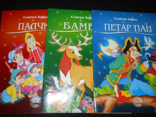 PETAR PAN, BAMBI, PALČIĆ