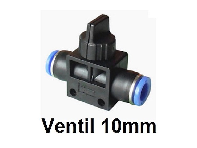 Pneumatski rucni ventil 10mm - HVU10-10