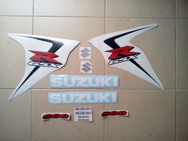 Nalepnice za motore Suzuki GSX-R K7 600