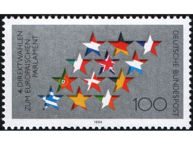 kt148k, 10 mar1994. DeutschlandBR Mi1724 ** 1/1