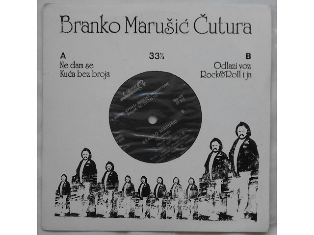 BRANKO  MARUSIC  CUTURA  -  NE  DAM  SE