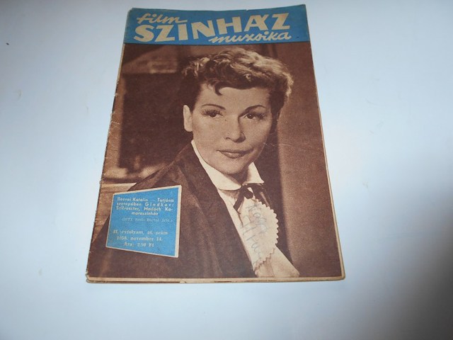Film, szinhaz, muzsika,No.46/14.11.1958.,mađarski čas.