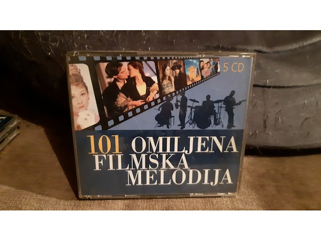 101 omiljena filmska melodija (5 cd)