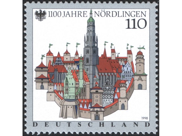 kt184n, 22 jan1998. DeutschlandBR Mi1965 ** 1/1