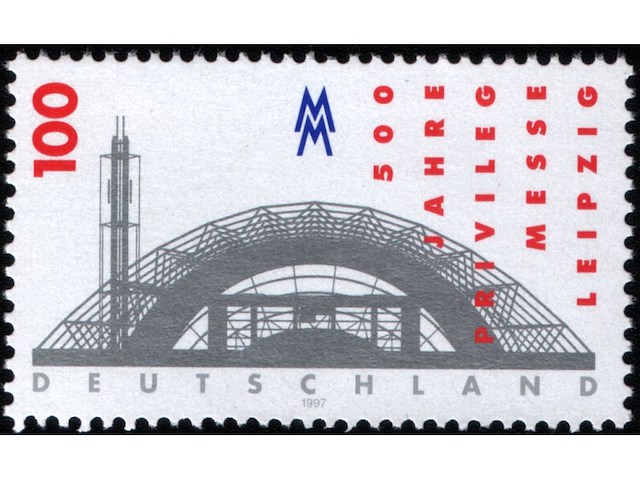 kt183e, 06 mar1997. DeutschlandBR Mi1905 ** 1/1