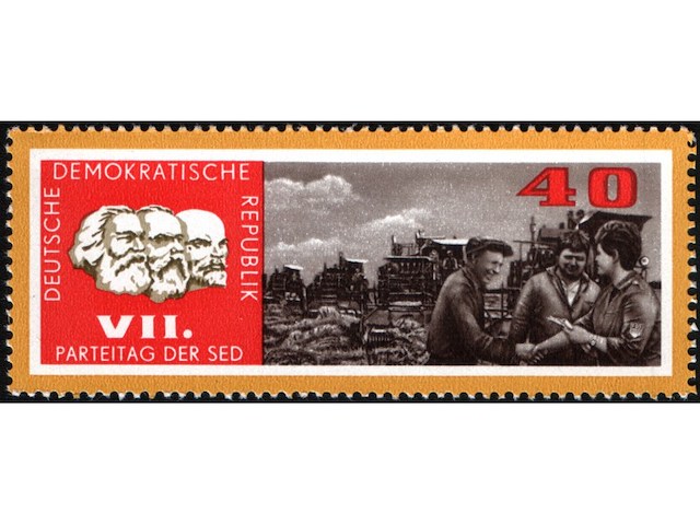 kt193s, 22 mar1967 DeutscheDR Mi1261 ** 1/4