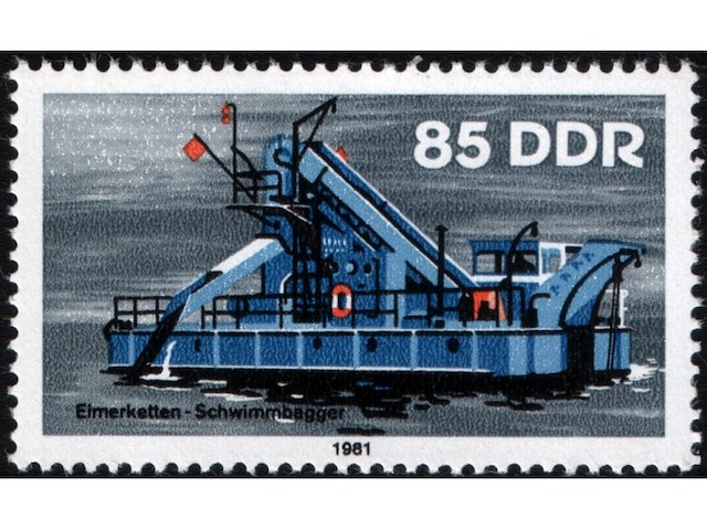 kt196v, 20 okt1981 DeutscheDR Mi2656 ** 1/6