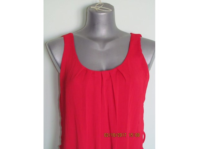 Prelepa crvena haljina/tunika made in Italy NOVO