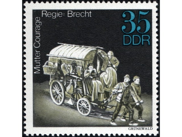 kt199h, 29 maj1973 DeutscheDR Mi1852 ** 1/3