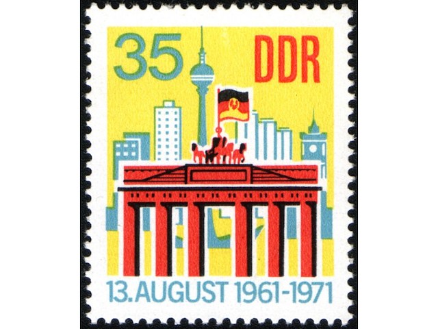 kt198z, 12 aug1971 DeutscheDR Mi1692 ** 1/2