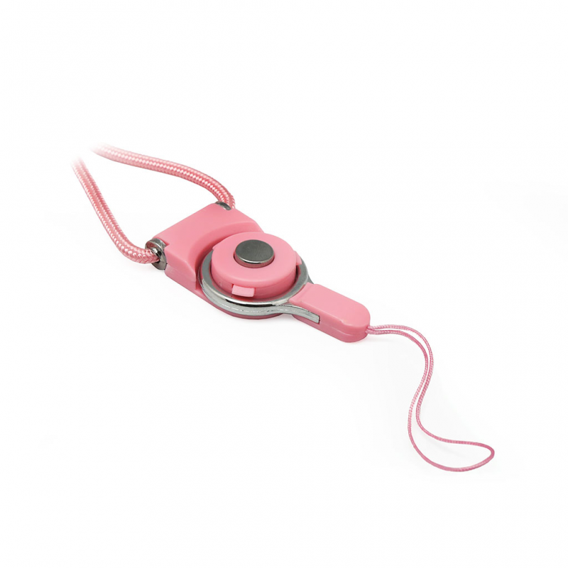 Torbica Kavaro Ring Grip za iPhone 7/7S transparent sa roze kanapom