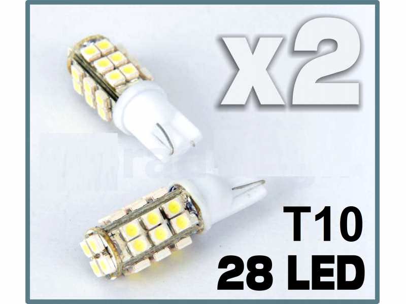 LED Sijalica - T10 pozicija - 28 dioda - 2 komada (par)