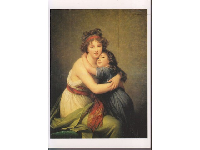 Vigee-Le Brun / Madame Vigee-Le Brun et sa file, 1789