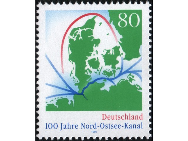 kt169n, 08 jun1995. DeutschlandBR Mi1802 ** 1/1