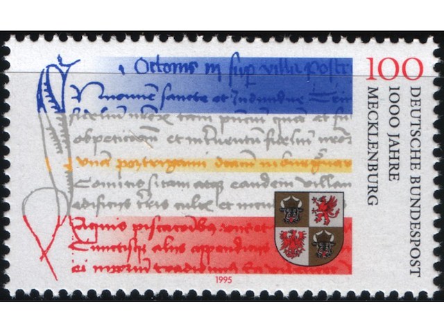 kt161c, 09 mar1995. DeutschlandBR Mi1782 ** 1/1