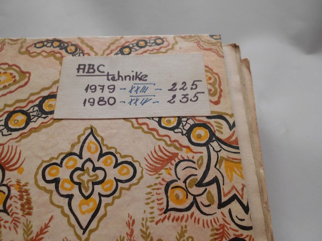 ABC tehnike, ukoričeno, 11 brojeva,225-235,1979/80.