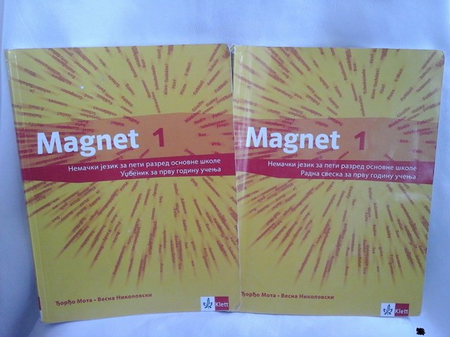 Magnet 1 nemački jezik za peti razred ima CD KLETT