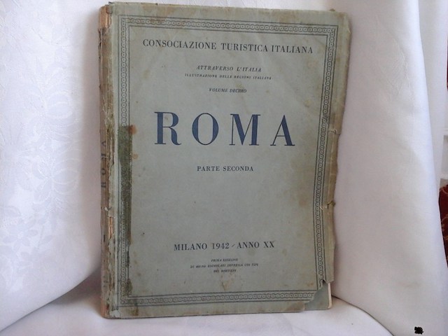 Roma consociazione turistica Italiana Milano 1942