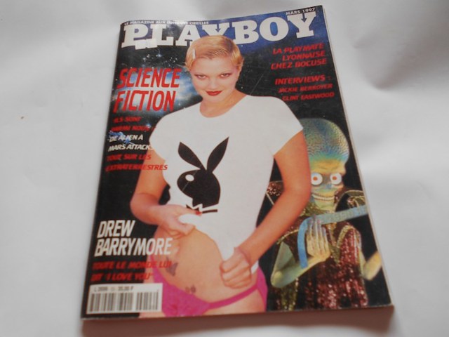 Playboy,mart 1997. br.53., francusko izd.,Drew Barrymor