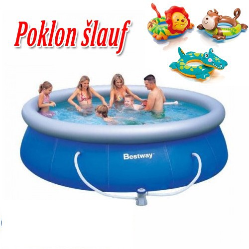 Bazen Bestway 366x76cm sa filter pumpom + poklon Šlauf