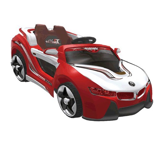 Automobil na akumulator model 208 crveni