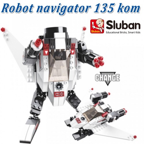 Sluban kocke Robot navigator 135 kom