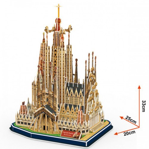 Maketa Sagrada Familia 3D