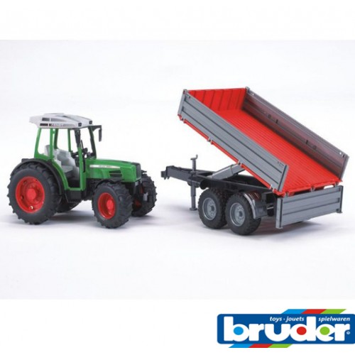 Traktor FENDT 209 S sa prikolicom Bruder