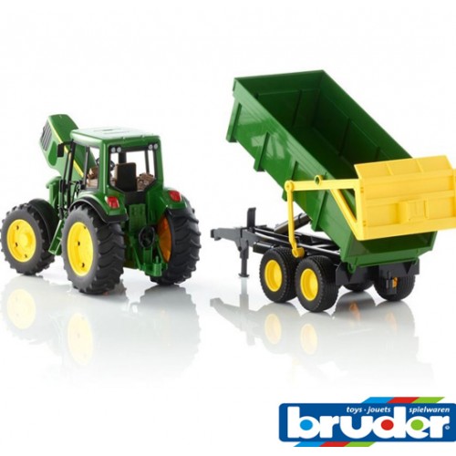 Traktor sa prikolicom John Deere 6920 Bruder