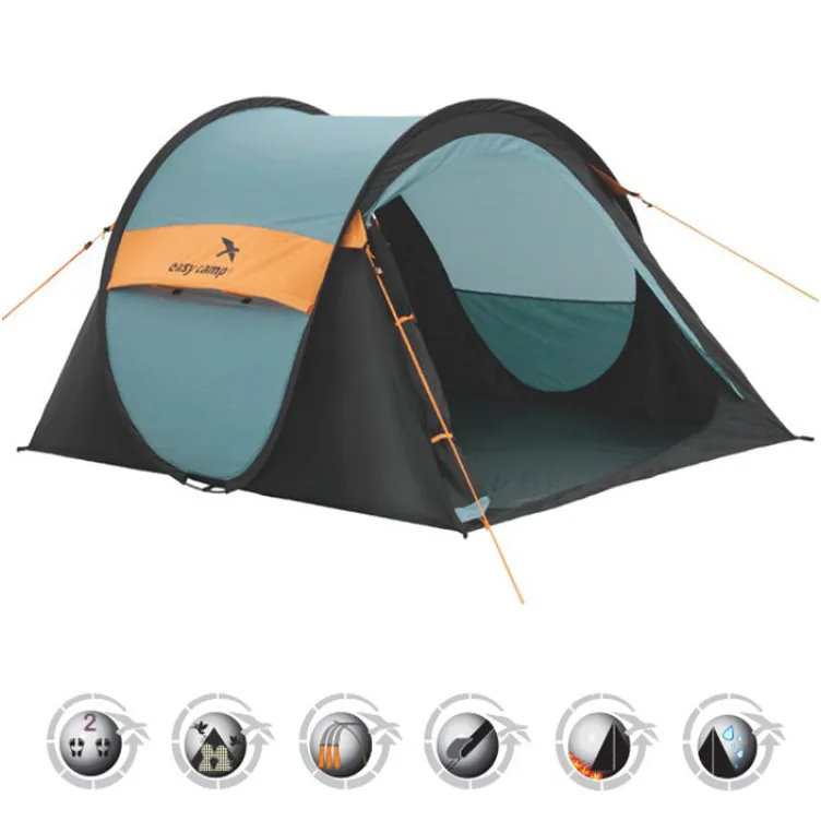 Šator Easy Camp Funster Grey za 2 osobe