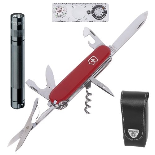 Victorinox nož Traveller sa kožnom futrolom