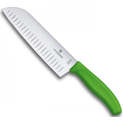 Victorinox Santoku kuhinjski nož 17 cm zeleni