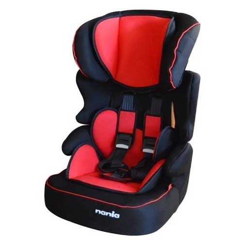 Auto sedište sa dva jastuka Nania Beline 9-36kg 1/2/3 eco red