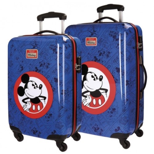 Set kofera ABS 55cm i 68cm Hello Mickey Blue 30.319.63