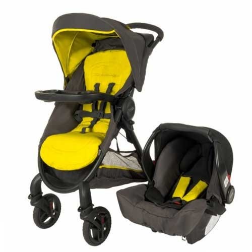 Dečija kolica+auto sedište Graco duo sistem Fast action fold sport lime