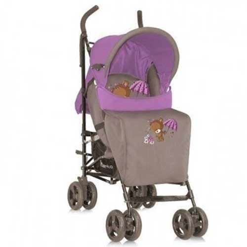 Dečija kolica Bertoni Foxy Beige & Violet Bear