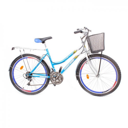 Gradski bicikl Glory Bike 26" Plavi