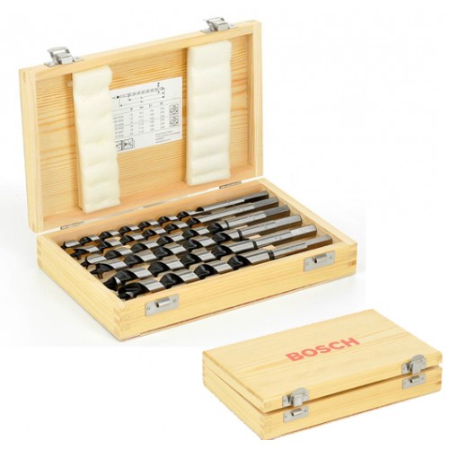 Bosch 6-delni set spiralnih burgija za drvo