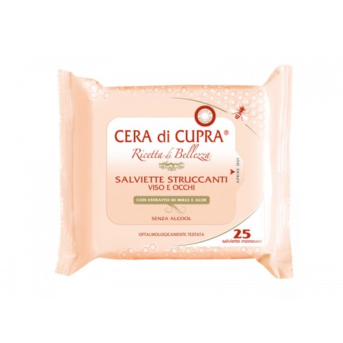 Cera di Cupra Vlažne maramice za čišćenje lica i skidanje šminke 25kom