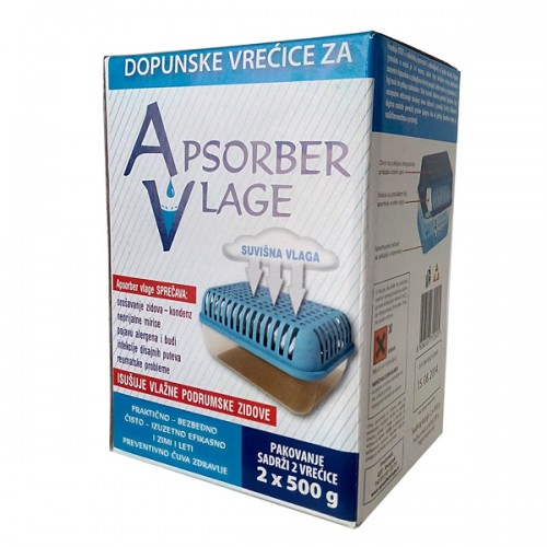 Dopunske vrećice za apsorber vlage 2/1