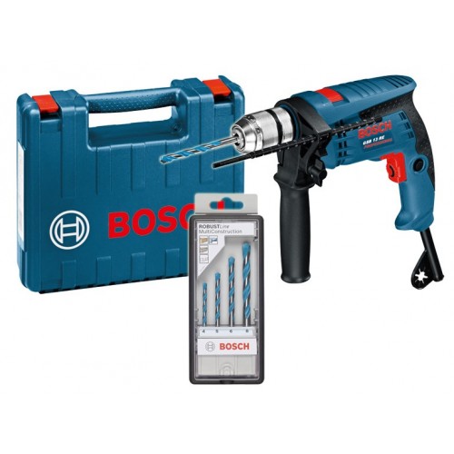 Vibraciona bušilica Bosch GSB 13 RE Professional + 4 kom Multi Construction set u standard koferu