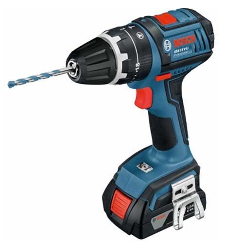 Bosch akumulatorska bušilica GSB 18 V-LI 2 x 1,5 Ah