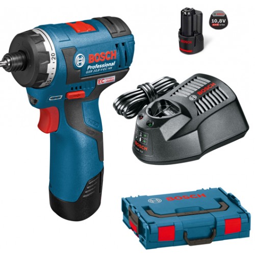 Akumulatorski odvrtač Bosch GSR 12V-20 HX Professional-kofer