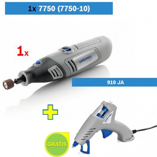 Višenamenski alat Dremel 7750-10 + poklon Pištolj za lepak Dremel 910