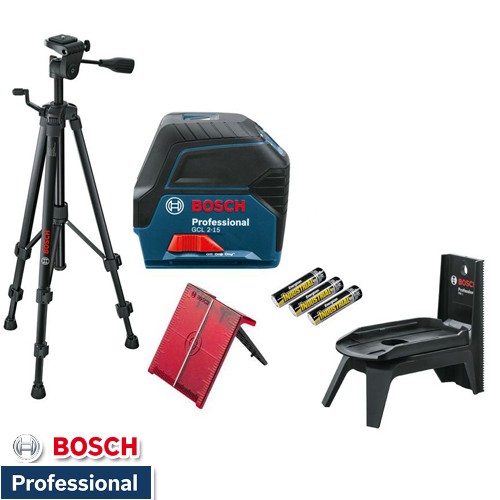 Kombinovani laser Bosch Professional GCL 2-15 + Stalak BT 150