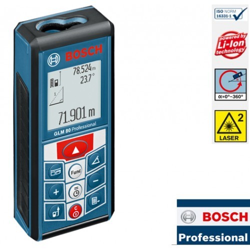 Laserski daljinomer Bosch Professional GLM 80