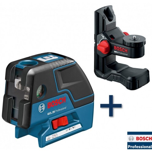 Laser za tačke Bosch Professional GCL 25 +BM1