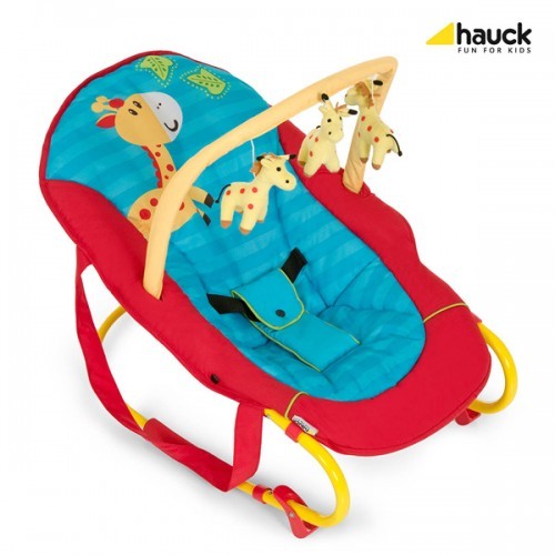 Ležaljka ljuljaška za bebe Hauck Bungee Deluxe Jungle Fun