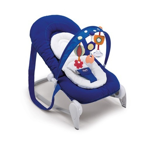 Ležaljka ljuljaška za bebe Chicco Hoopla deep blue