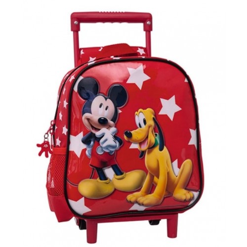 Ranac sa točkićima 25 cm Mickey & Pluton 20.625.51